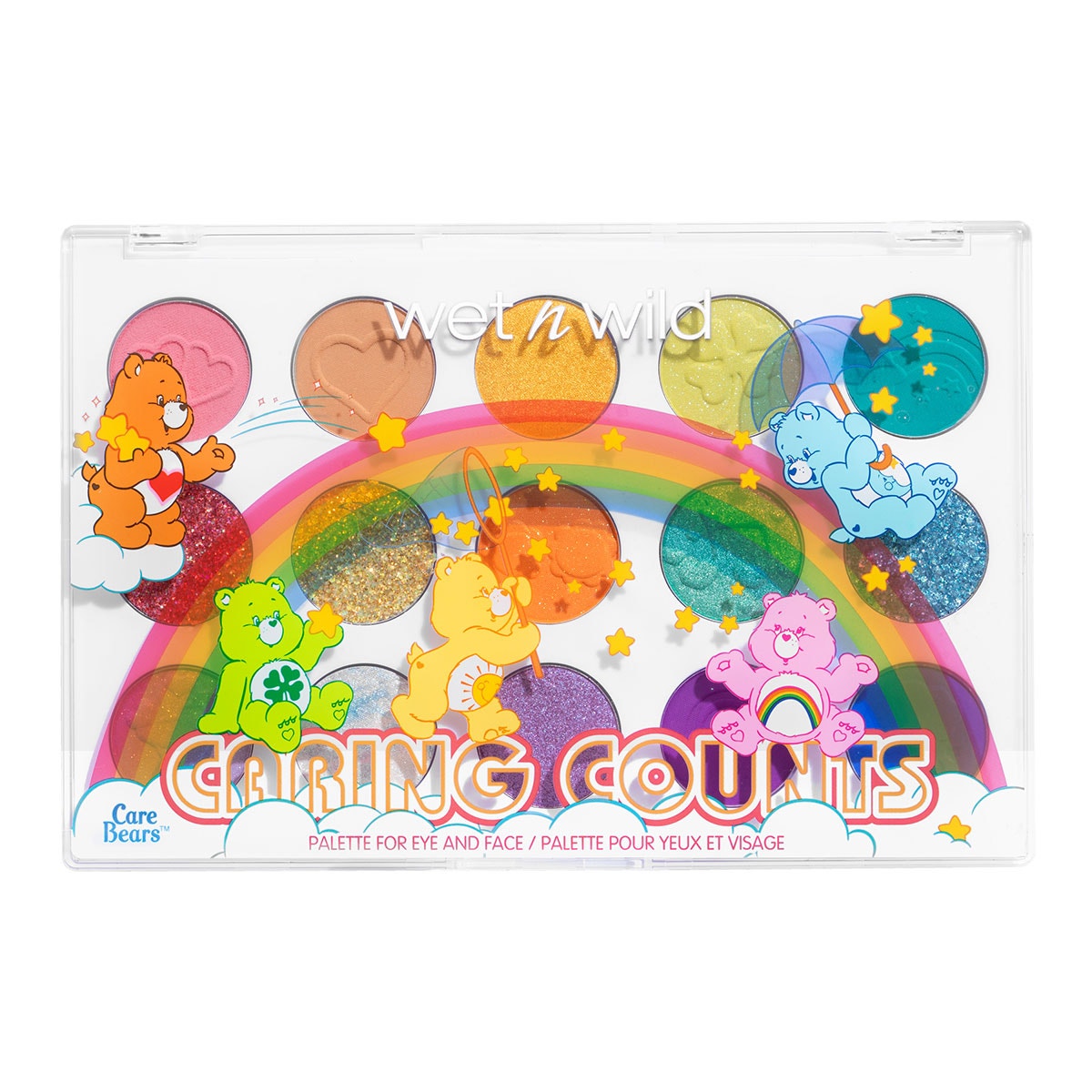 Care Bears Paleta De Sombras Wet N Wild Ositos Cariñositos Accesorios