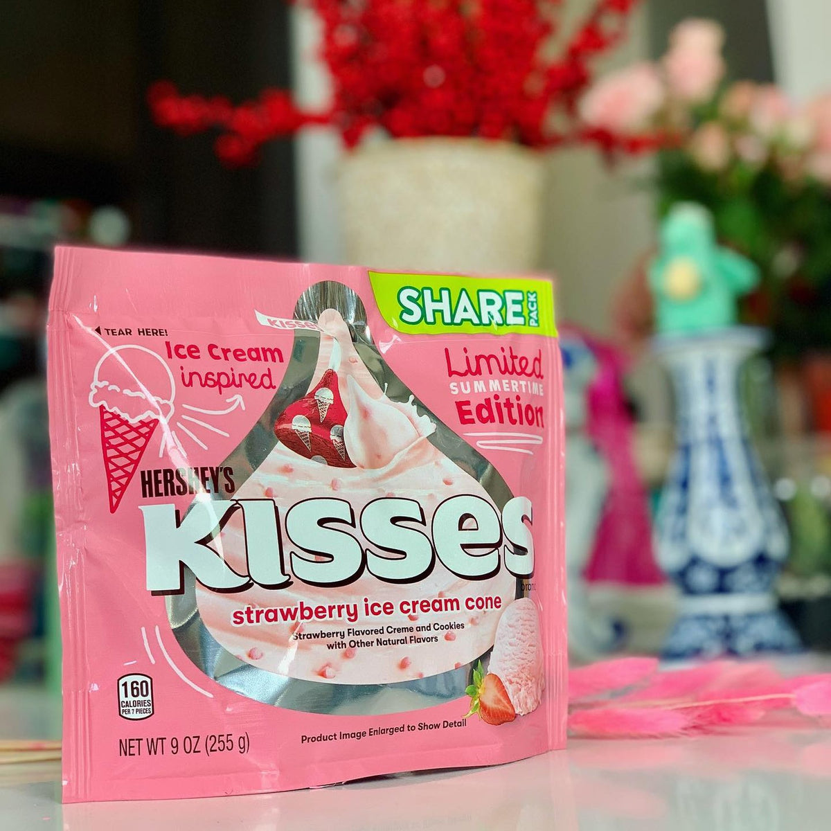 Hershey's Strawberry Ice Cream Cone Kisses - 9oz – Accesorios-Mexicali